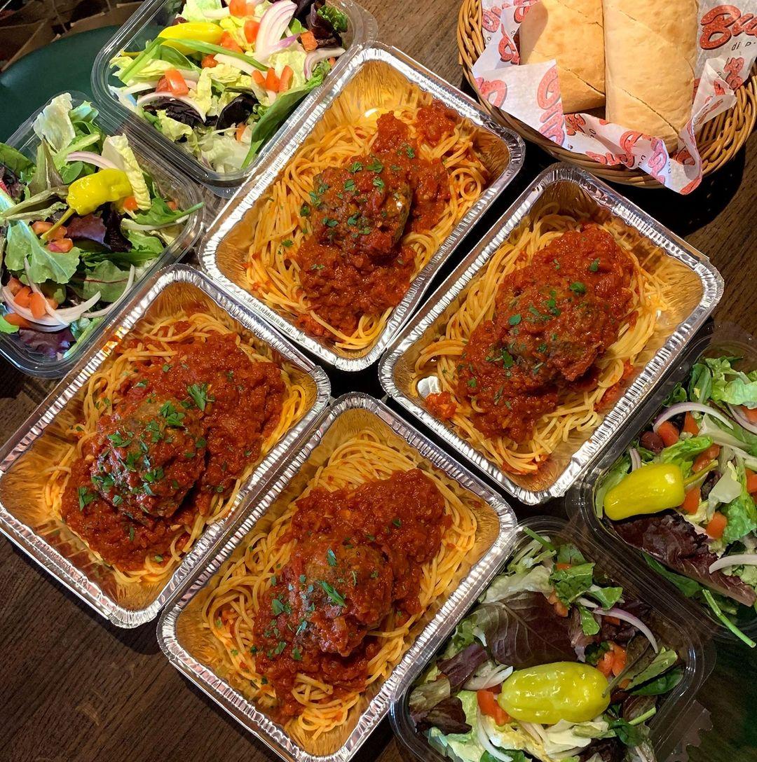 Buca di Beppo Italian Restaurant menu in Southlake, Texas, USA