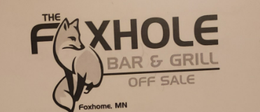 Menu for Foxhole Bar & Grill in Foxhome, MN | Sirved