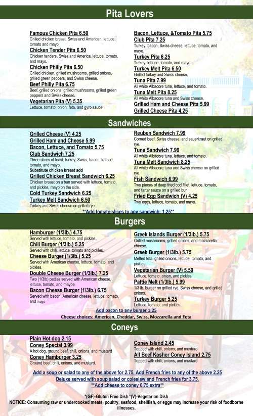 Greek Isles Grille menu in West Bloomfield Township, Michigan, USA