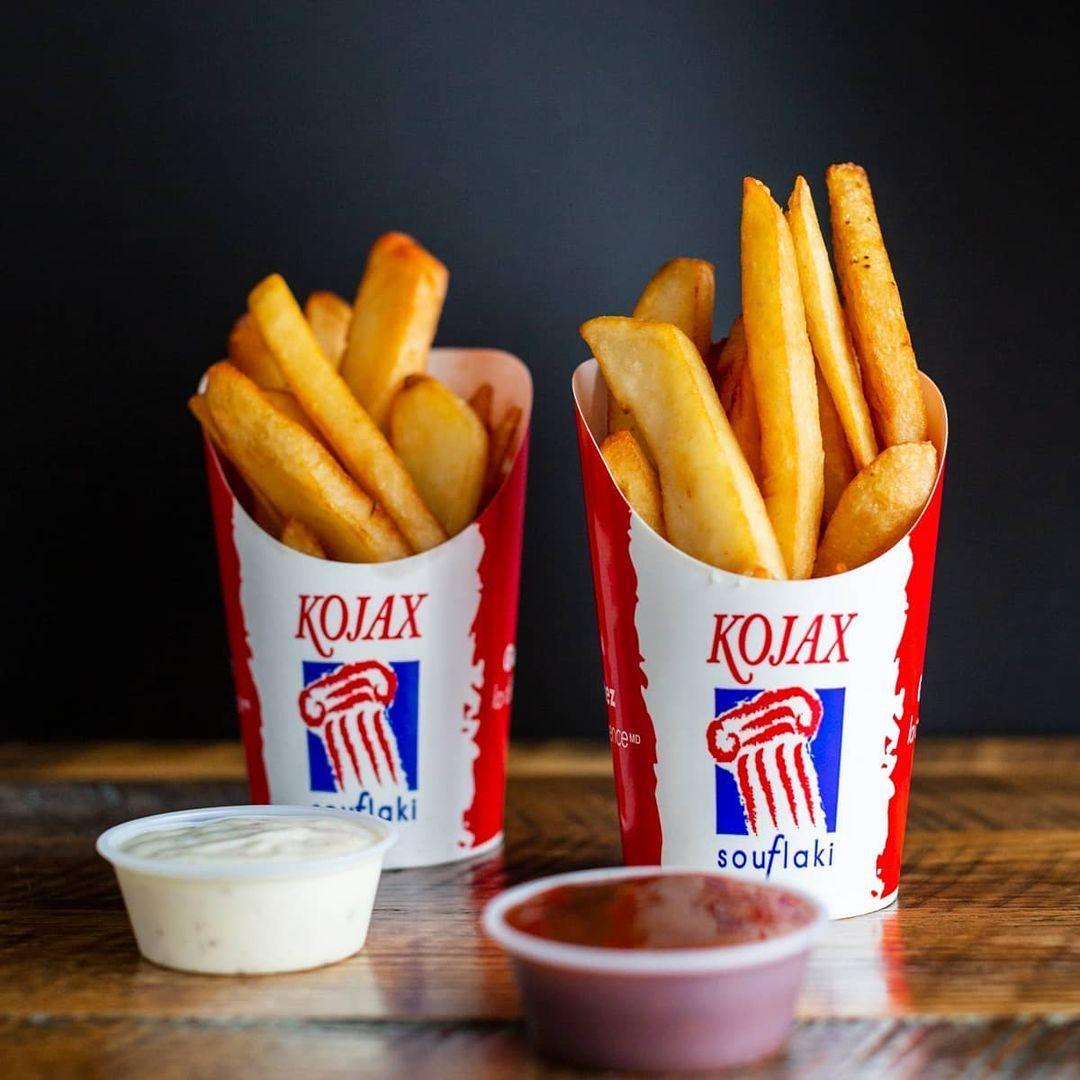 Kojax Souflaki menu in Boisbriand, Quebec, Canada