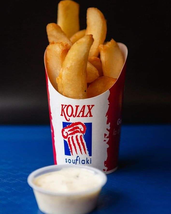 Kojax Souflaki menu in Boisbriand, Quebec, Canada