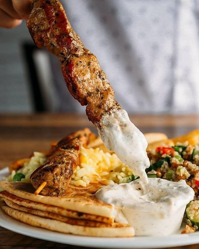 Kojax Souflaki menu in Anjou, Quebec, Canada