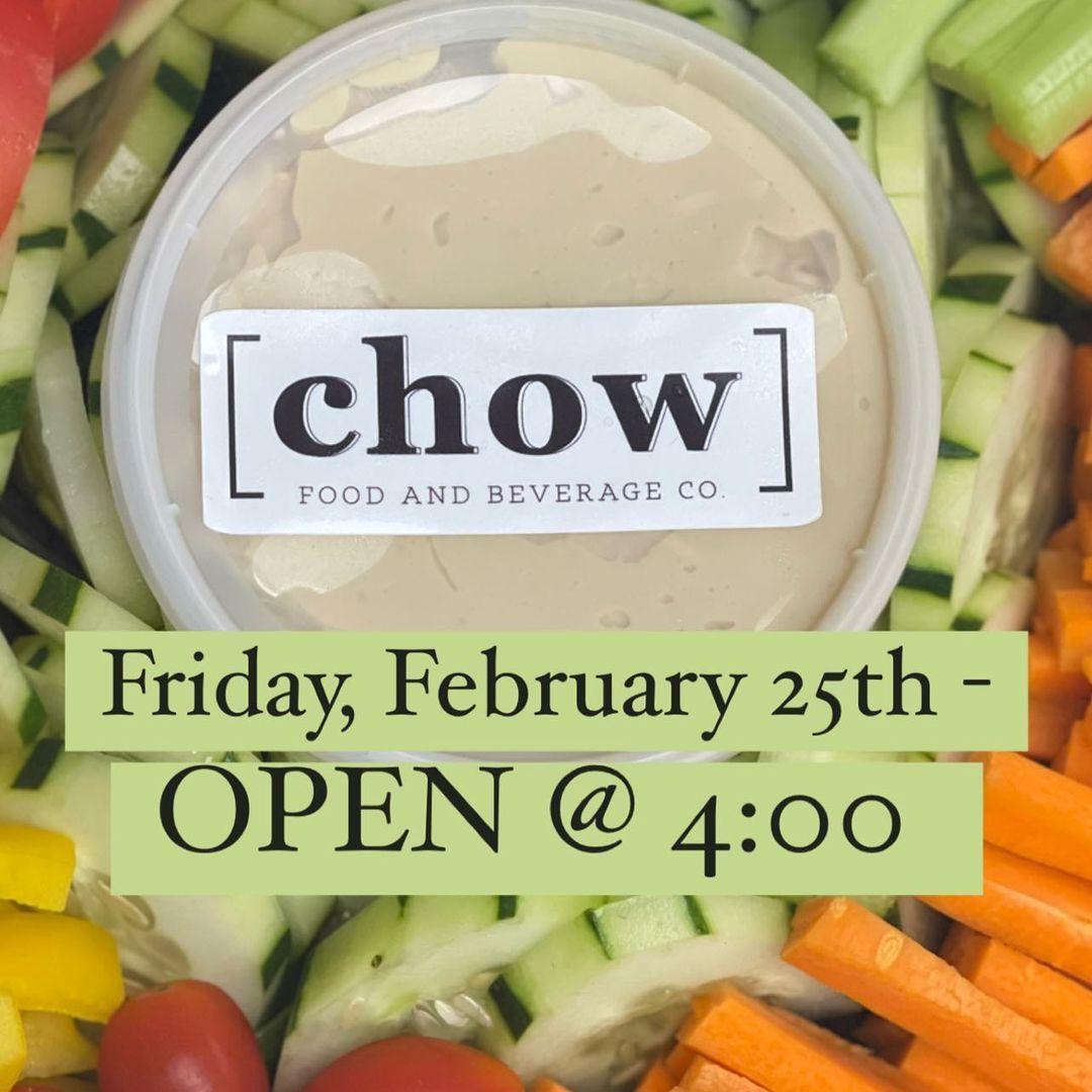 Chow Food and Beverage Company menu in Clinton, Connecticut, USA