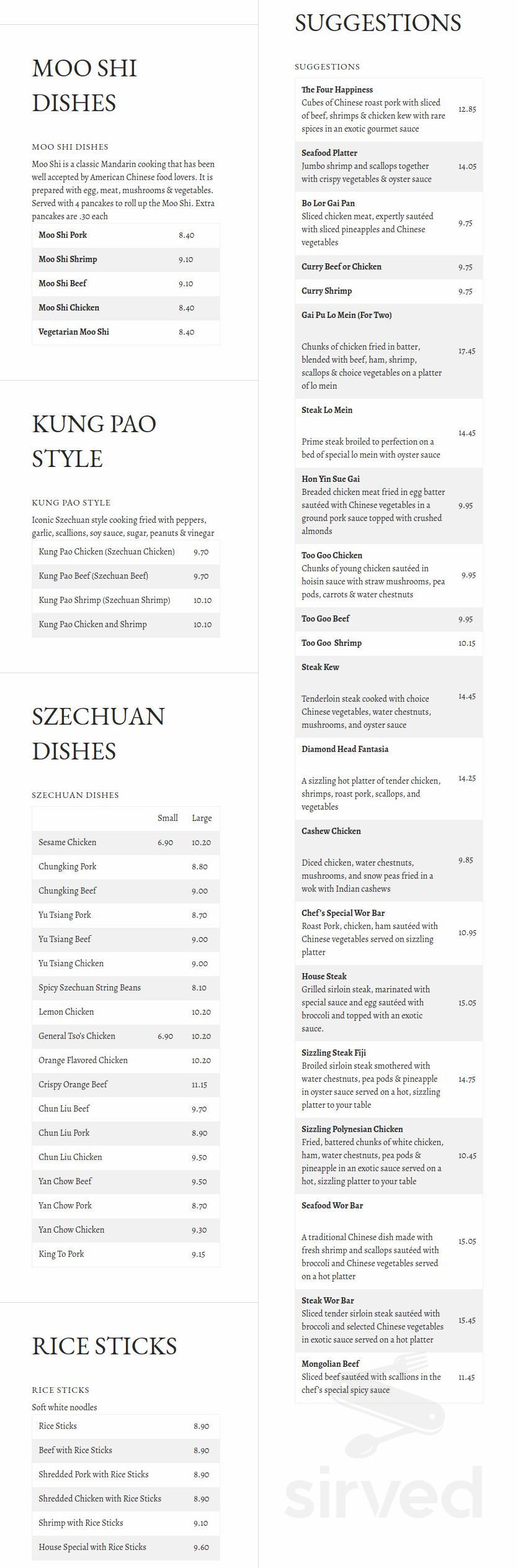 Fitchburg Jade menus in Fitchburg, Massachusetts, United States