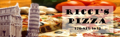 Menu for Ricci's Pizzeria in Wilkes-Barre, PA | Sirved