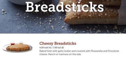 Menu for Brenz Pizza Co. Columbus in Columbus, OH | Sirved