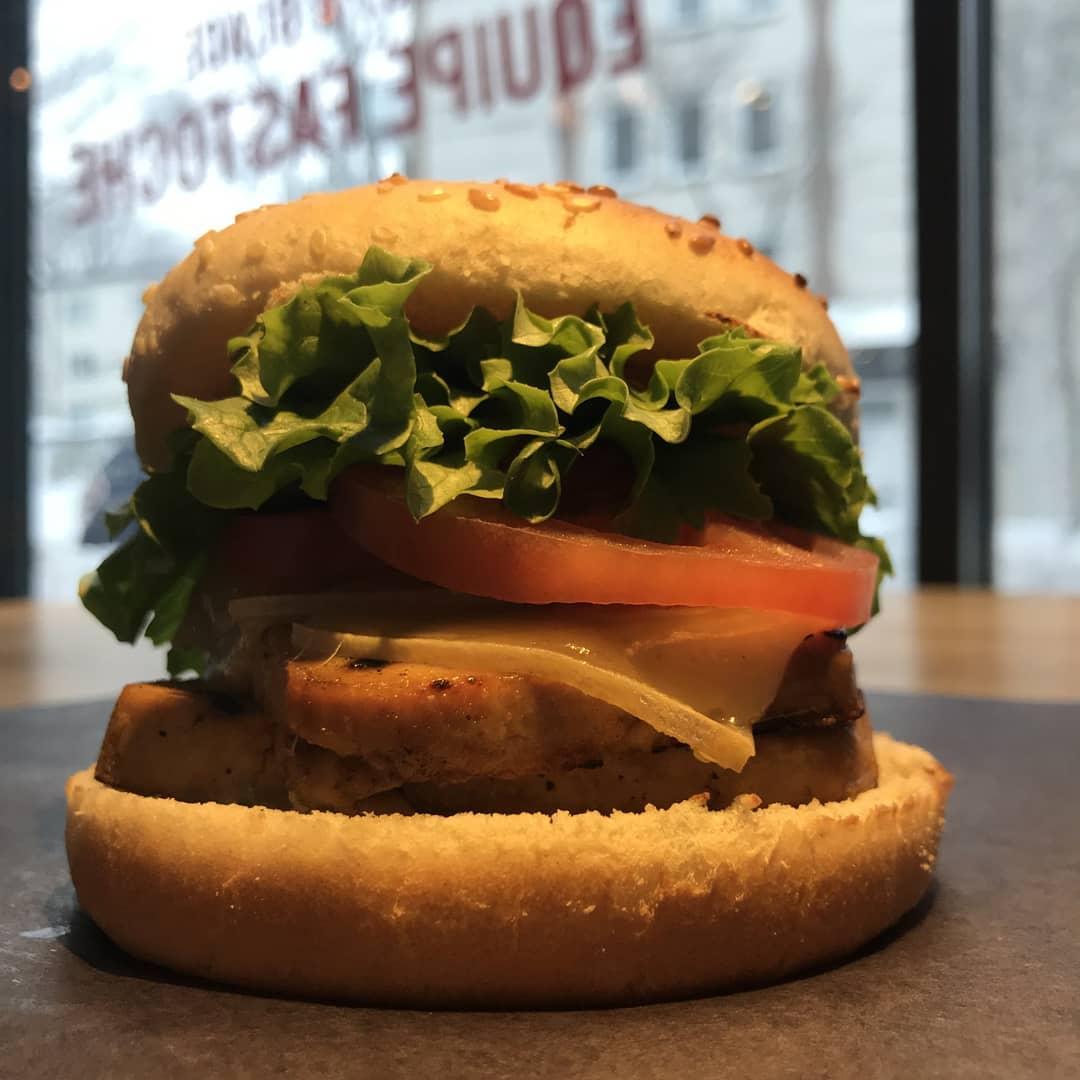 BURGER CARTIER menu in Québec, Quebec, Canada