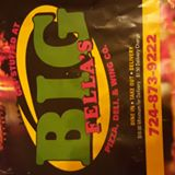 Menu for Big Fella's Pizza Deli & Wings in Canonsburg, PA | Sirved