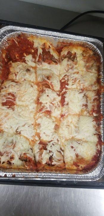 Eichers Subs menu in Montpelier, Ohio, USA