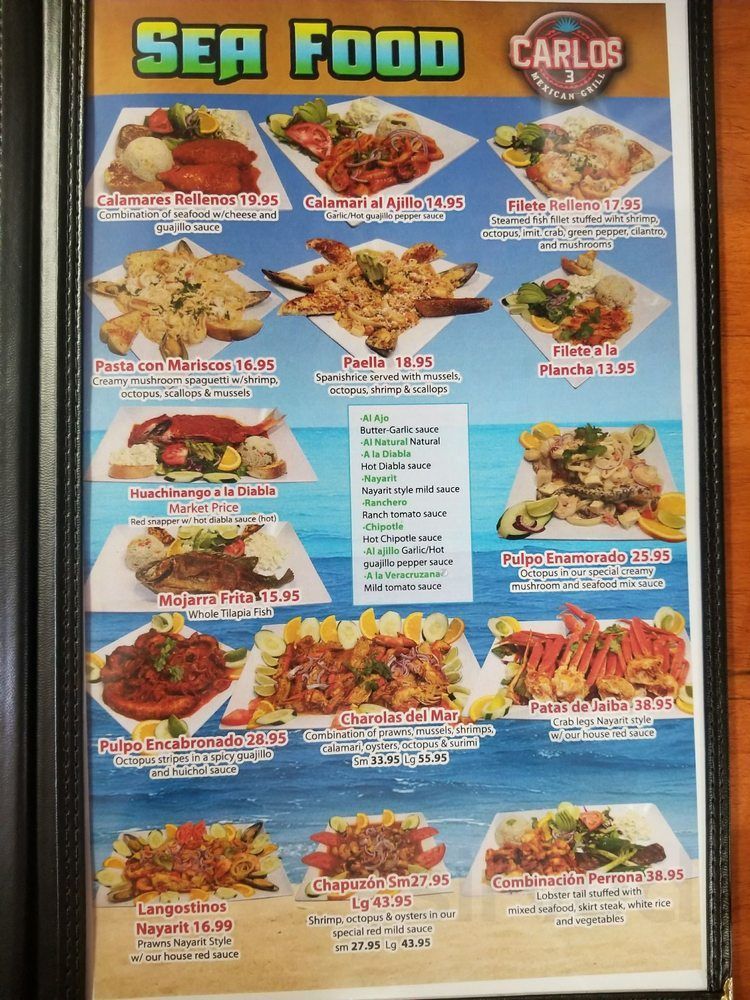 Chilo's Mexican Grill menu in Crystal Lake, Illinois, USA
