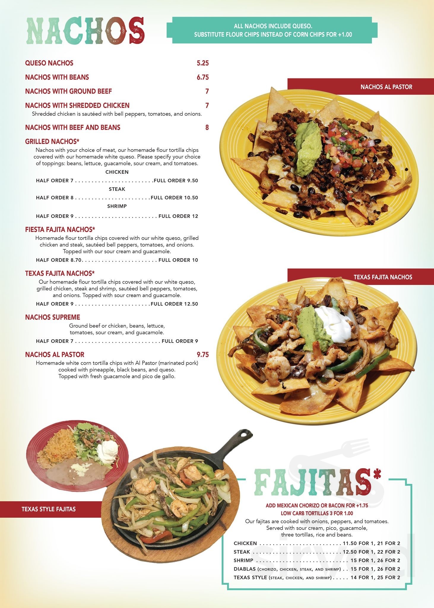 El Toro Authentic Mexican Grill menus in Dayton, Tennessee, United States