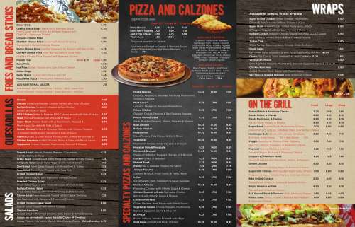 Palace Pizza & More menu in Fairhaven, Massachusetts, USA