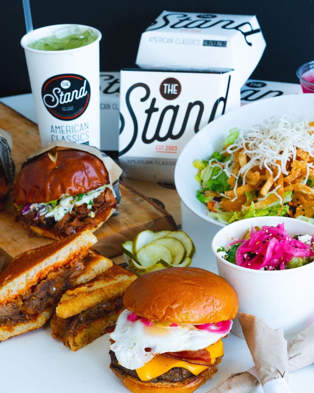 The Stand "American Classics Redefined" menu in Northridge, California, USA