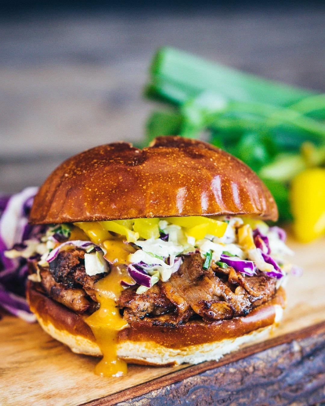 The Stand "American Classics Redefined" menu in Irvine, California, USA