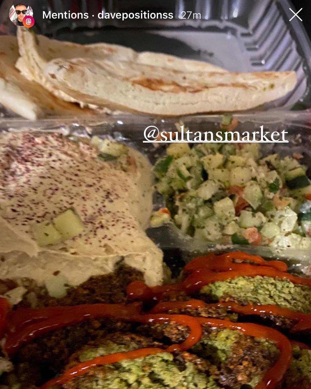 Sultan's Market menu in Chicago, Illinois, USA