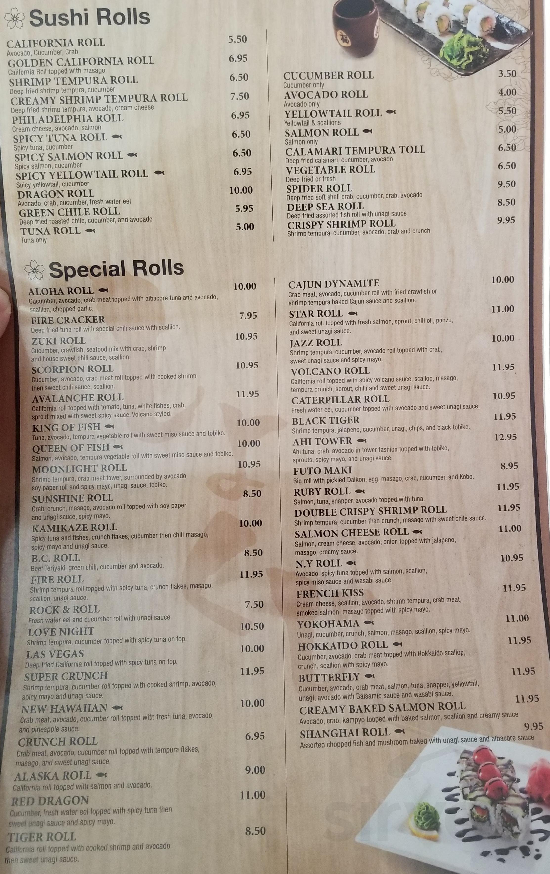 Little Kyoto menus in Hayden, Idaho, United States