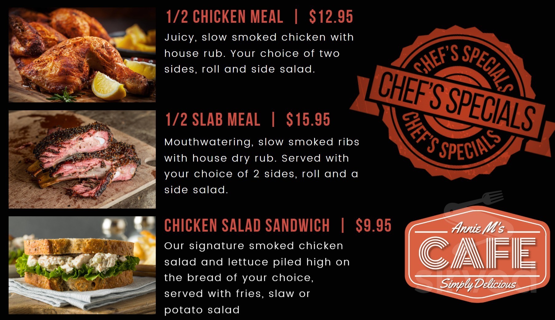 Annie M’s menus in Flora, Mississippi, United States