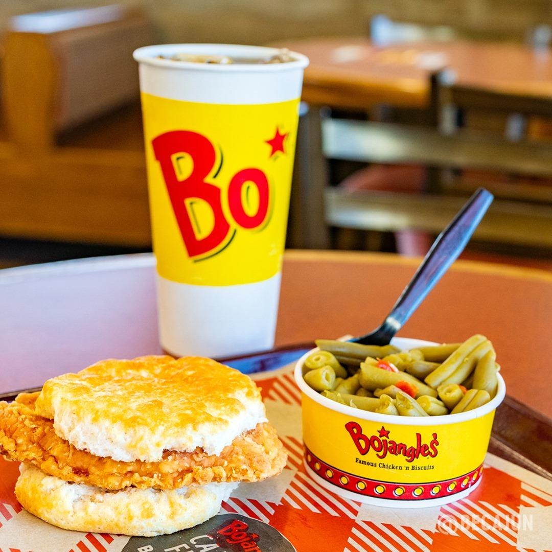 Bojangles menu in North Chesterfield, Virginia, USA