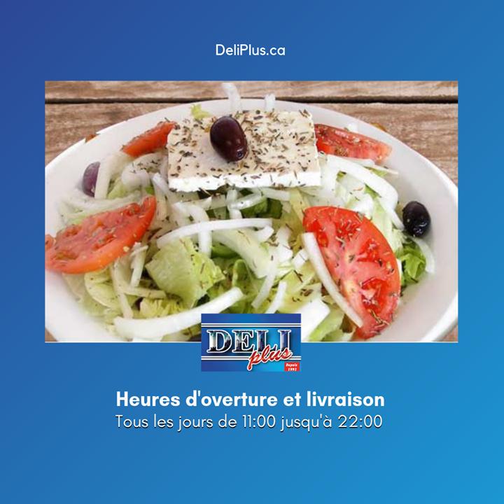 Restaurant Deli Plus menu in Montréal, Quebec, Canada