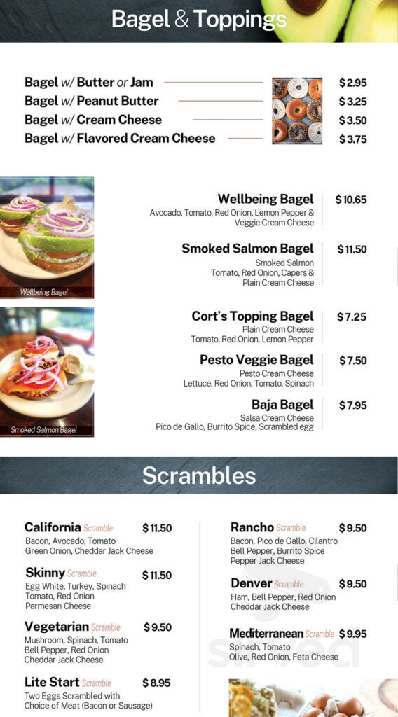Chocobean Coffee menu in Mission Viejo, California, USA