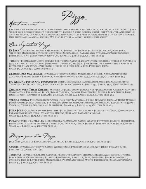 Casa Mia of Lacey menu in Olympia, Washington, USA