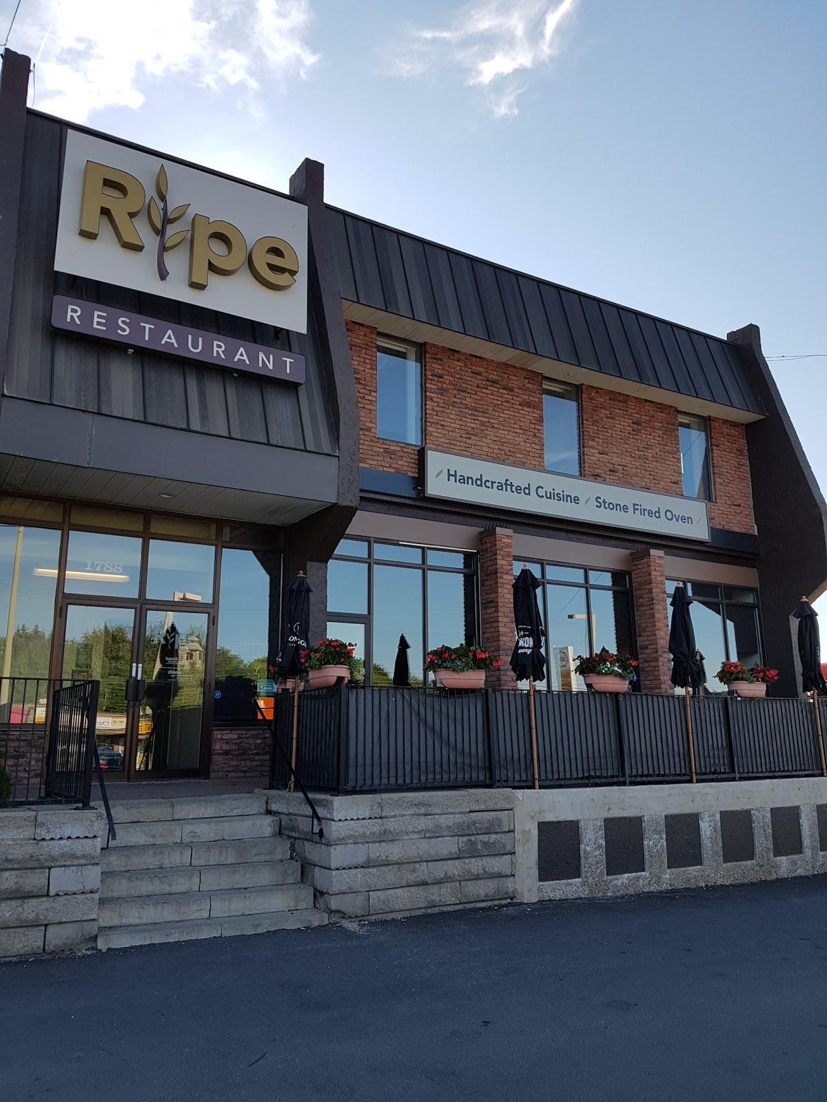 Ripe Restaurant menu in Greater Sudbury, Ontario, Canada