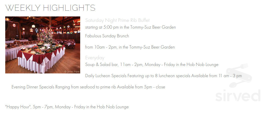 Chances ""R"" Restaurant & Lounge menu in York, Nebraska, USA