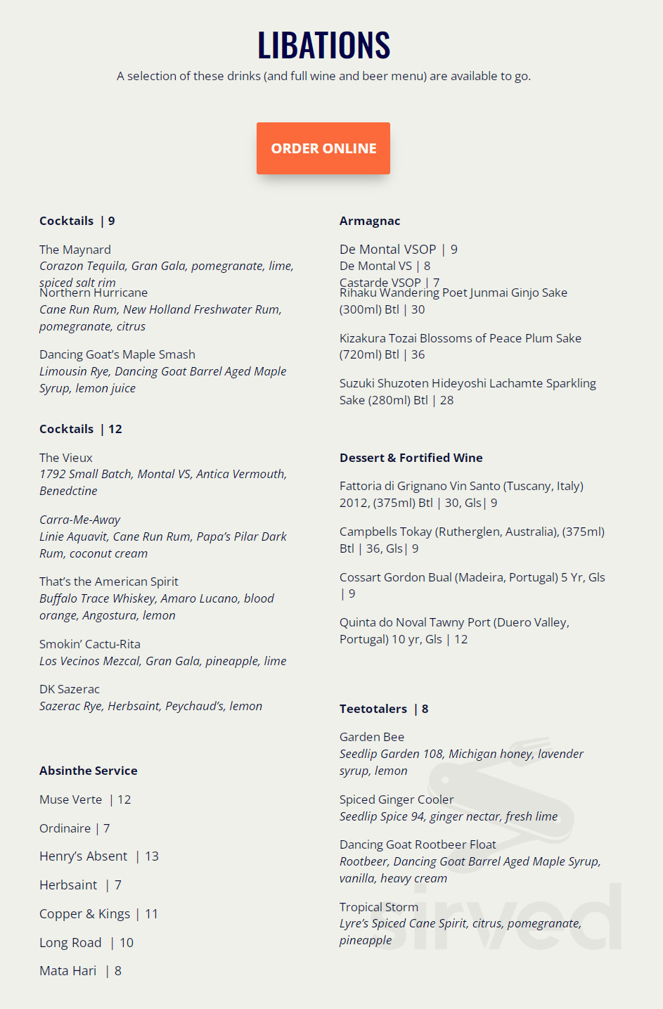 Bellflower menu in Ypsilanti, Michigan, USA