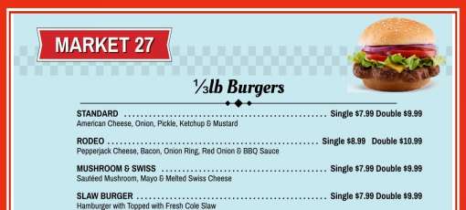 Menu for Market 27 in Avon Park, FL | Sirved