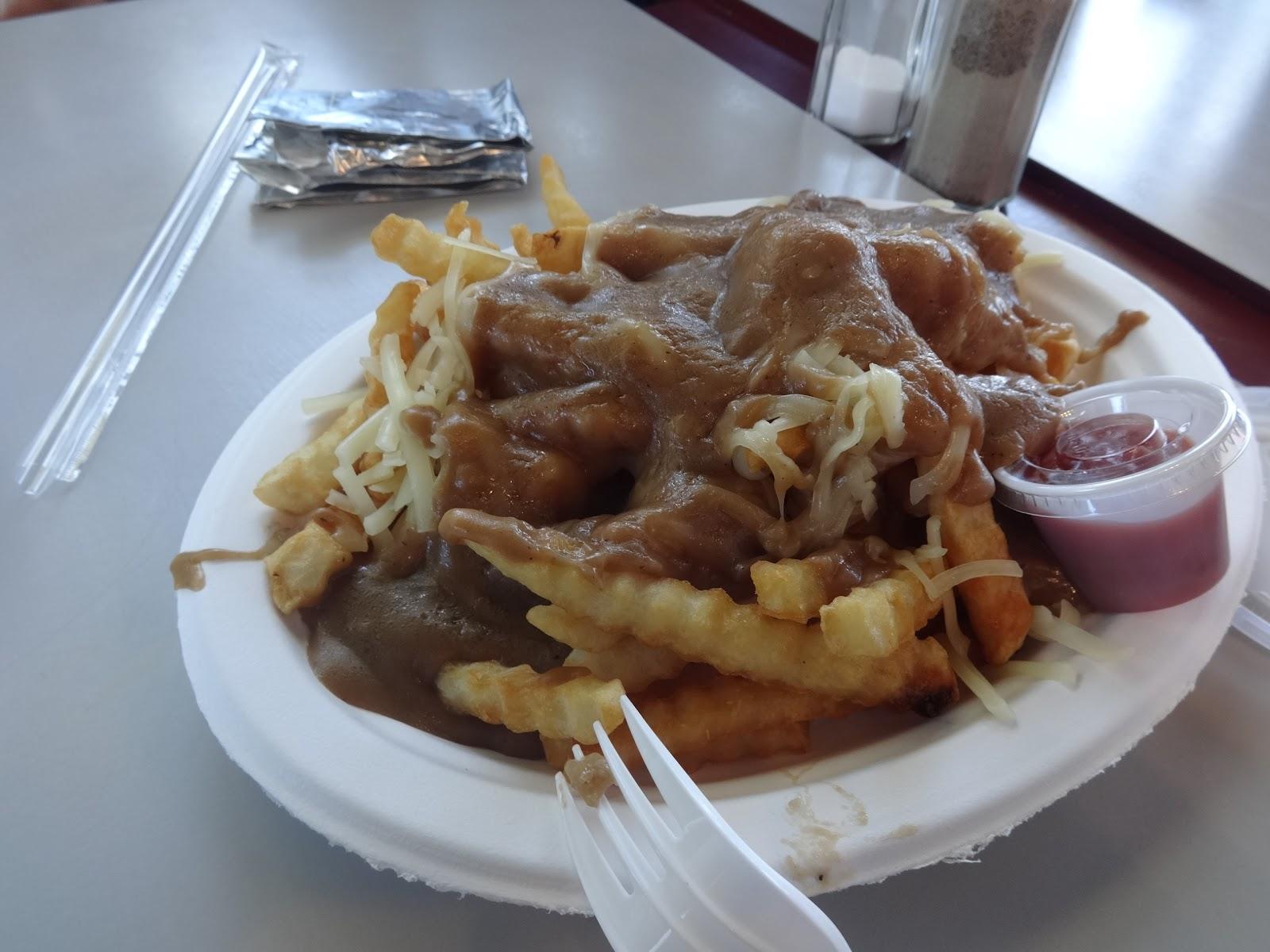 Gillis Drive In menu in Montague, Prince Edward Island, Canada