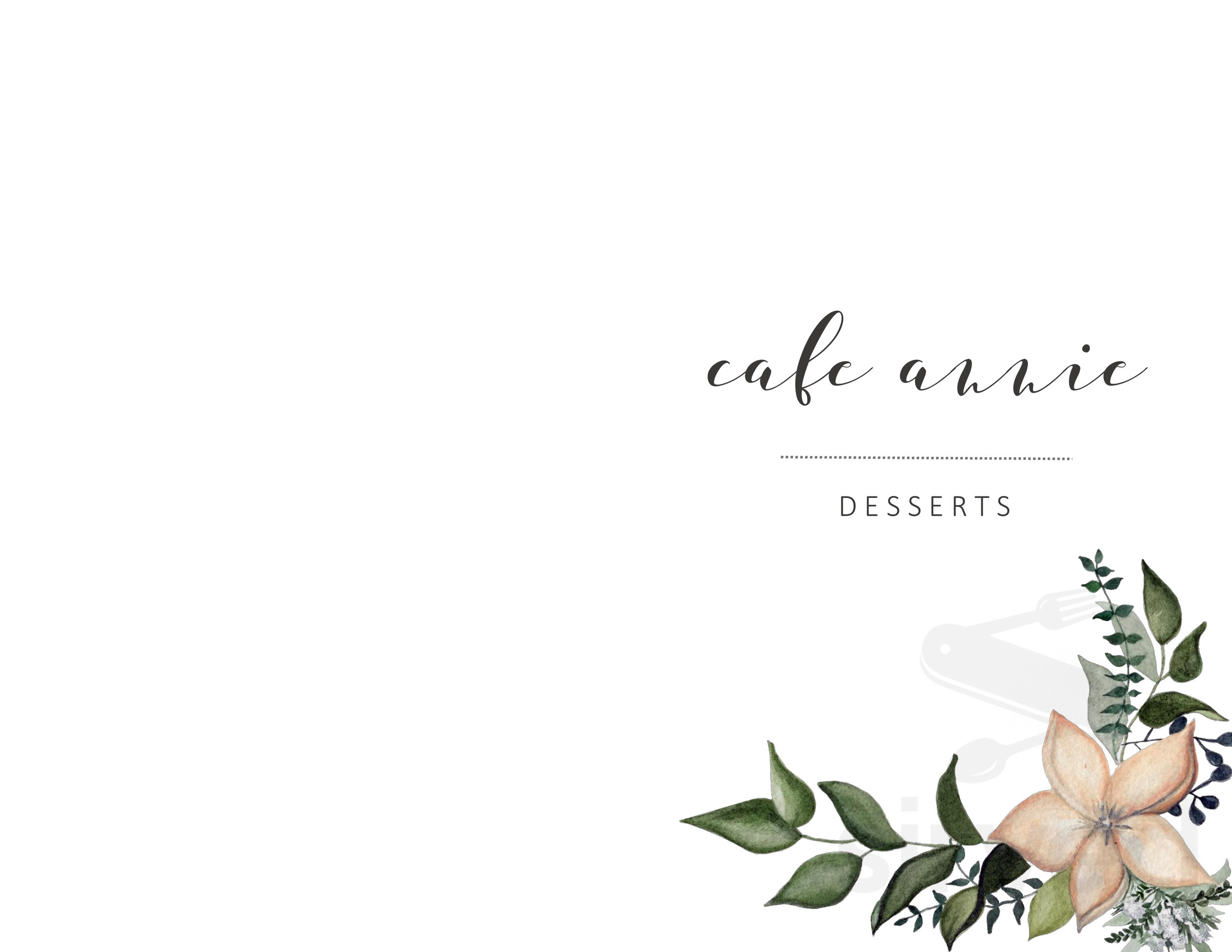 The Annie Cafe & Bar menu in Houston, Texas, USA