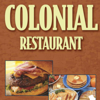Menu for The Colonial Restaurant in Fords, NJ | Sirved