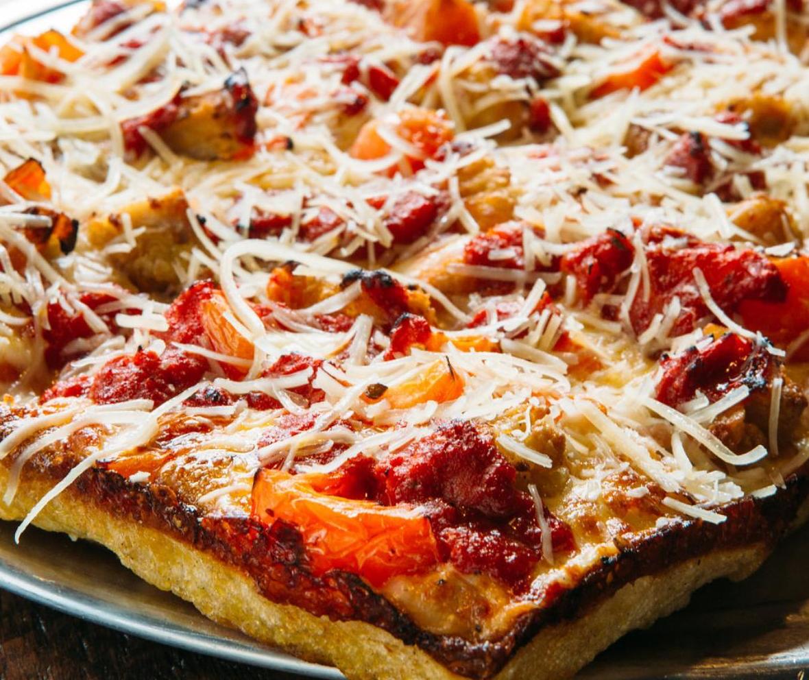 Pi-Squared Pizza menu in Spartanburg, South Carolina, USA