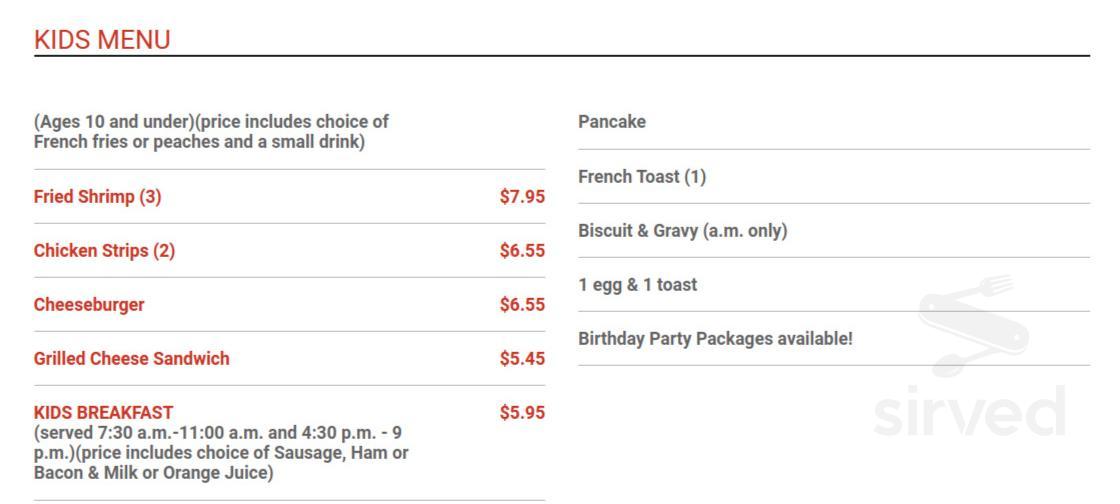 Cookie's Bowl & Café menus in Alva, Oklahoma, United States