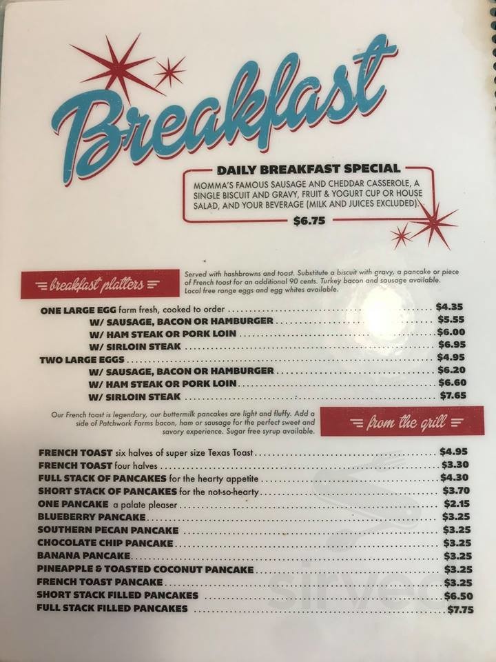 Menu - Columbia MO's Broadway Diner | Sirved