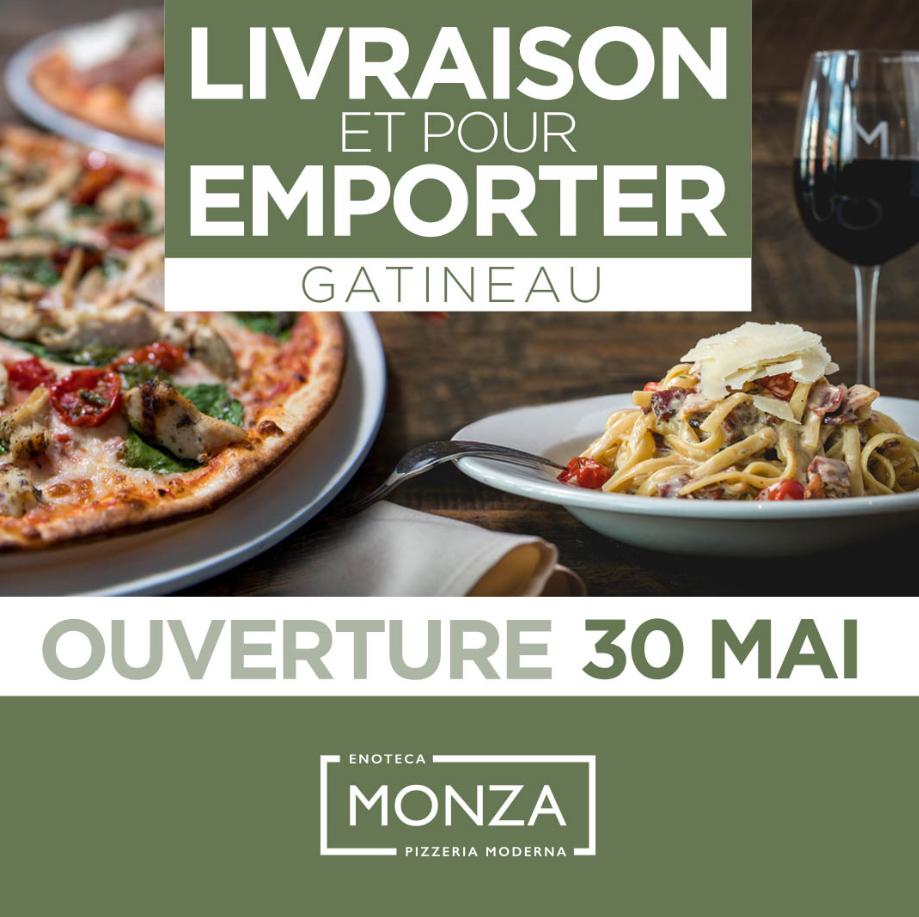 Enoteca Monza - Pizzeria Moderna - Dix30 menus in Brossard, Quebec, Canada