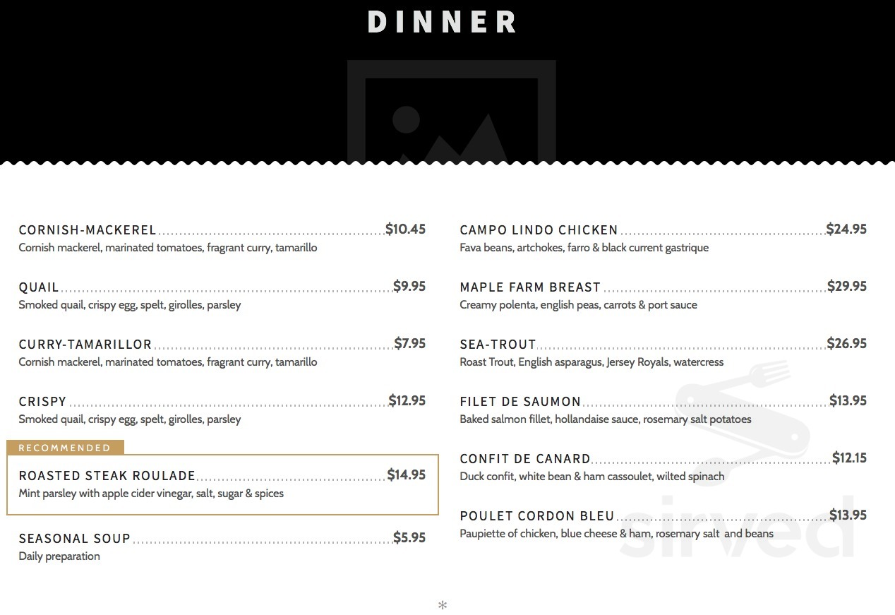 Menu for Habibiz in Montréal, QC | Sirved
