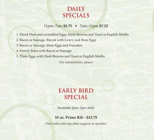 Café Bellini menu in Sparks, Nevada, USA