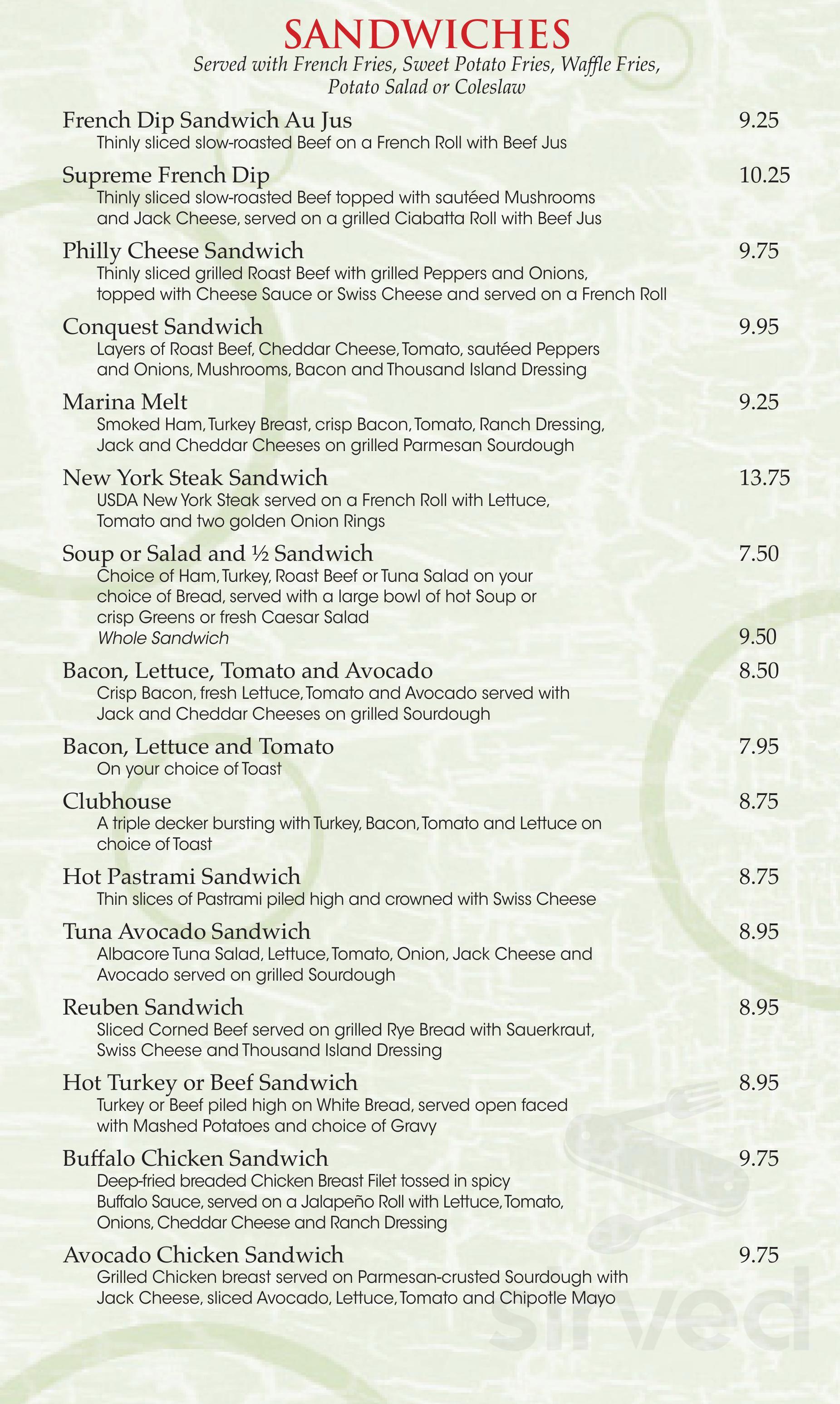 Café Bellini menu in Sparks, Nevada, USA