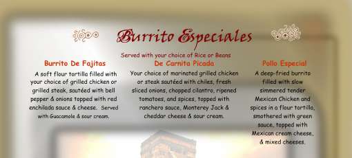 Menu for Rio Mirage Café in Surprise, AZ | Sirved