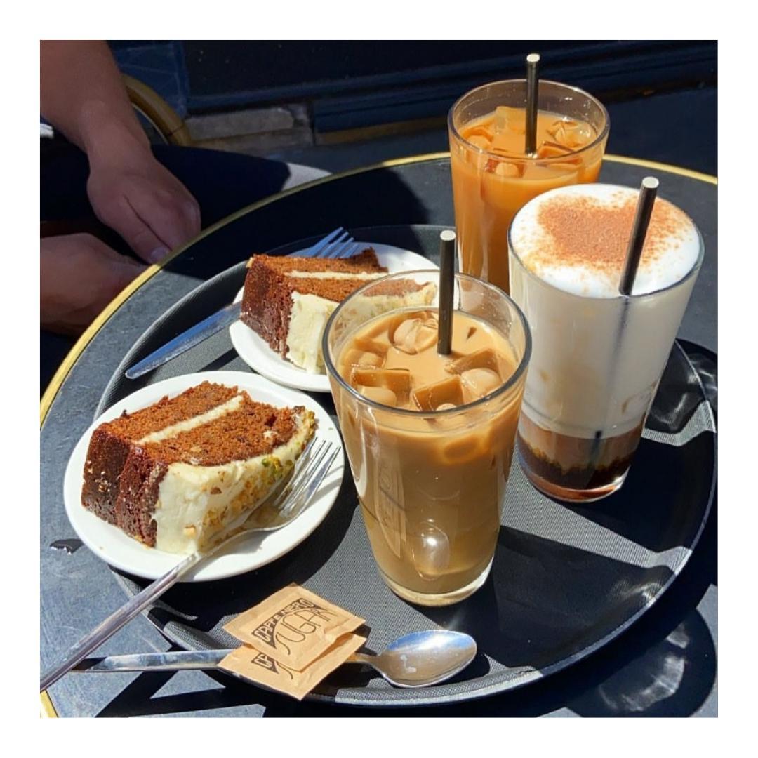 Caffè Nero menu in Boston, Massachusetts, USA