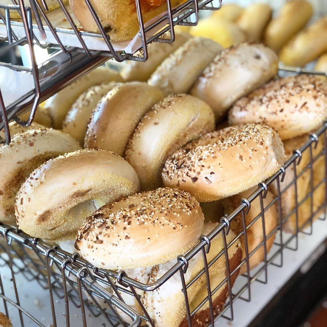 Bagel Corner menu in Salinas, California, USA