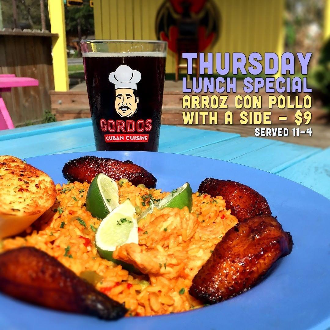 Gordos menus in Tallahassee, Florida, United States