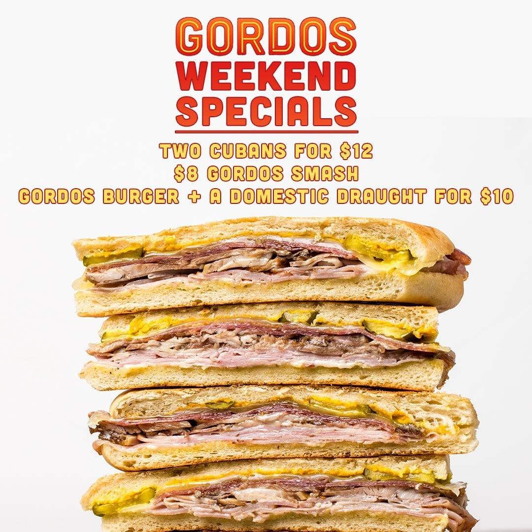 Gordos menus in Tallahassee, Florida, United States