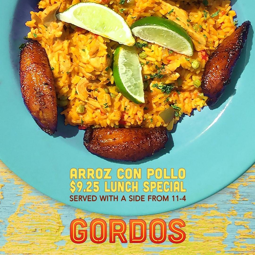 Gordos menus in Tallahassee, Florida, United States