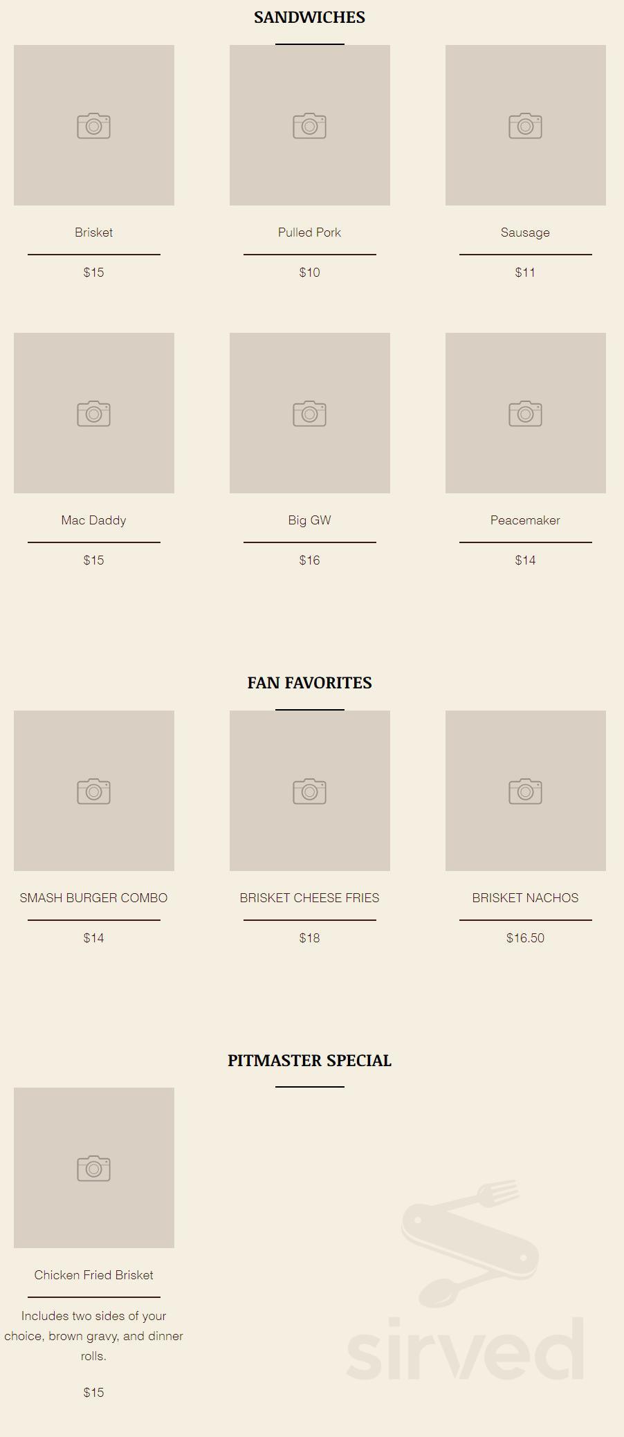 GW’s BBQ Catering Co menus in San Juan, Texas, United States