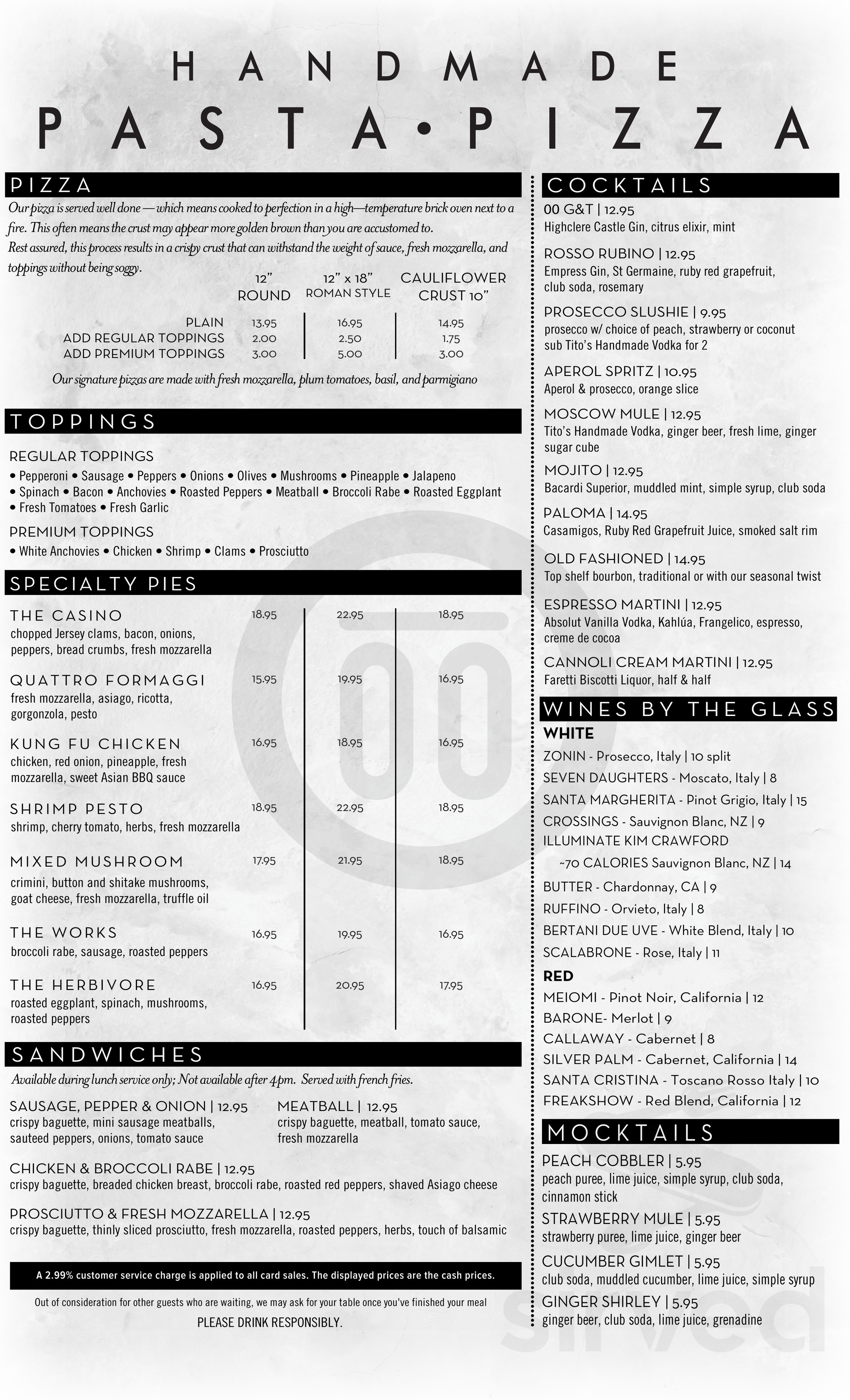 Pastaio Handmade Pasta & Pizza | Palm City menus in Palm City, Florida ...