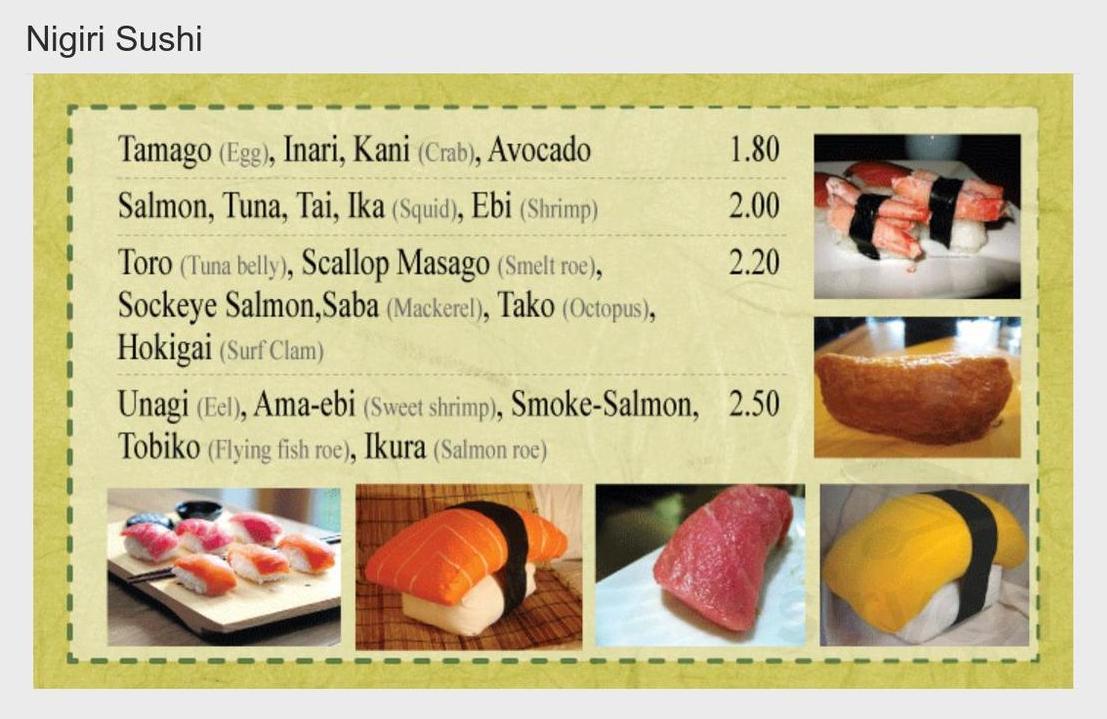 Sushi Nara - Whatcom menu in Abbotsford, British Columbia, Canada