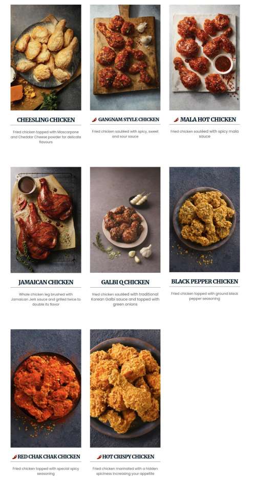 BBQ Chicken menu in Edmonton, Alberta, Canada