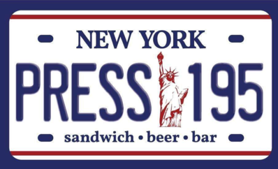 Menu for Press 195 in Rockville Centre, NY | Sirved